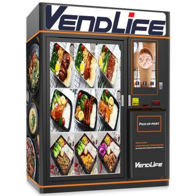China Breakfast Rice Locker Box Automatic Vending Machine Energy Saving for sale