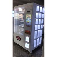 China 24 Hours Advertising Screen Vending Machine Combination Snack Drinks  Vending Machine Card Reader for sale
