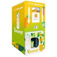 China 24 Hour Mini Commercial Fruit Smoothie Vending Machine Kiosk, QR Code Payment Supported, OEM Customizable with SDK Interface for sale