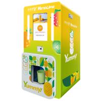 China 24 Hour Mini Commercial Fruit Smoothie Vending Machine Kiosk, QR Code Payment Supported, OEM Customizable with SDK Interface for sale