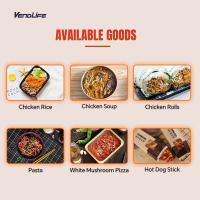 China VenoLife Smart Pre-Made Meal Vending Machine with 3 High-Power Microwaves, Spring Rotation + Elevator Delivery, 3-Step Touchscreen, 4-Mode Compressor, 24H Remote Management, 1-Min Hot Ready Meal for sale