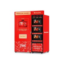 China VenoLife Smart Pre-Made Meal Vending Machine with 3 High-Power Microwaves, Spring Rotation + Elevator Delivery, 3-Step Touchscreen, 4-Mode Compressor, 24H Remote Management, 1-Min Hot Ready Meal for sale