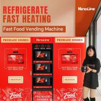 China VenoLife Smart Pre-Made Meal Vending Machine with 3 High-Power Microwaves, Spring Rotation + Elevator Delivery, 3-Step Touchscreen, 4-Mode Compressor, 24H Remote Management, 1-Min Hot Ready Meal for sale