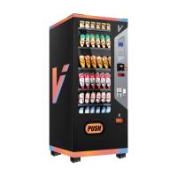 China Commercial Button Operated Drink and Snack Combo Vending Machine with Refrigerated Cooling System, Keypad Selection, Large Capacity Storage and Multiple Payment Options for Self-Service Retail Busines for sale