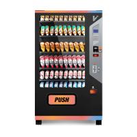 China Commercial Button Operated Drink and Snack Combo Vending Machine with Refrigerated Cooling System, Keypad Selection, Large Capacity Storage and Multiple Payment Options for Self-Service Retail Busines for sale