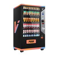 China Commercial Button Operated Drink and Snack Combo Vending Machine with Refrigerated Cooling System, Keypad Selection, Large Capacity Storage and Multiple Payment Options for Self-Service Retail Busines for sale