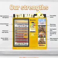China Interactive Mystery Box Vending Machine with Touch Screen, Remote Management and Customizable Display Cabinet for Retail Operators for sale