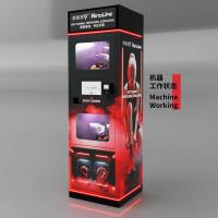 China Smart Helmet Cleaning Vending Machine with UV Sterilization, Automatic Drying, Deodorizing System and QR Card Payment for Motorcycle Shops, Gyms and Public Locations for sale
