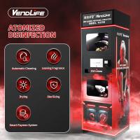 China Smart Helmet Cleaning Vending Machine with UV Sterilization, Automatic Drying, Deodorizing System and QR Card Payment for Motorcycle Shops, Gyms and Public Locations for sale