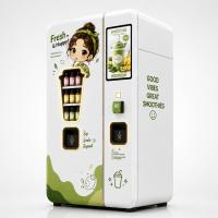 China Small Fresh Smoothie Vending Machine with Automatic Blender, Smart Payment System, 21.5-Inch Touchscreen, Self-Cleaning Function for Healthy Beverage Retail Business for sale