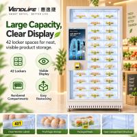 China Refrigerated Locker Vending Machine - Smart Electronic Parcel Locker with Touch Screen and App Control for Office, Community, Campus for sale
