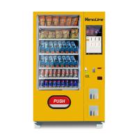 China 2g/3g/4g Fresh Vegetable Box Food Delivery By Robot Arm Fruit Bar Salad card reader atm skimmer Vending Machin for sale