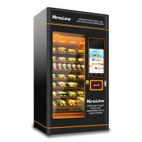 China 1190mm Wide Fresh Food Vending Machines WIFI Network Conncted DEX Software for sale