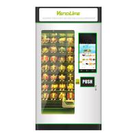 China High Quality Sheet Metal Snacks Glass Bottle Drinks Combo Water Vending Machine With Elevator for sale