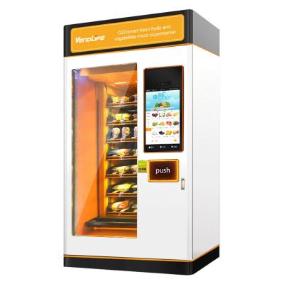 China Fresh Food Vending Machines 3G Network Connected 120pcs Capacity for sale