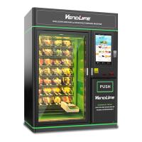 China 1800W Fresh Fruit Vending Machine , 27in Screen Salad Dispensing Machine for sale