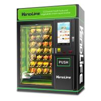 China Multimedia Screen Fresh Food Vending Machines for sale