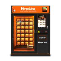 China Fast Food Hot Food Vending Machines 3800W FCC Approved With Multimedia Screen for sale