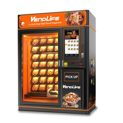 China 4KW Hot Food Vending Machines , MDB Lunch Box Vending Machine for sale