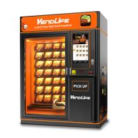 China Hot Food Vending Machines 4.7KW 2.29m Height Healthy Eating for sale