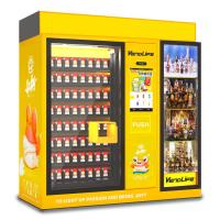 China Combo Toy Vending Machines 1.3m width With intelligent screen for sale