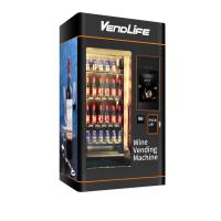 China 0.5t Wine Vending Machines In The Hotel Double Tempered Glass for sale