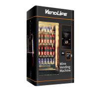 China 220V Moet Chandon Champagne Vending Machine 2G 3G 4G Supported Galvanized for sale