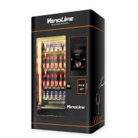 China DEX Wine Bottle Vending Machine , 550kg Champagne Vending Machine for sale