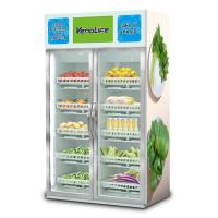 China 1100V Vegetable Vending Machine DEX System Gravity Sensing Screen Free for sale