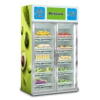 China Adjustable card reader vending machine 500W With Fridge Explosionproof for sale