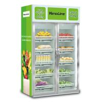 China Fruit Snack Vending Machine CQC Certified MDB System Refrigerated for sale
