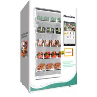 China Self Service Fresh Salad Vending Machine 60HZ 380kg Netweight for sale