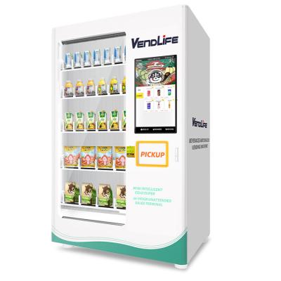 China DEX system Elevator Vending Machine White for cupcake 1.7KW 60HZ for sale