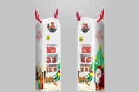 China 220V Automatic Vending Machine FCC Approved Refrigerated Galvanized Foaming for sale