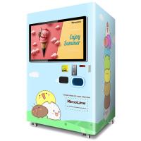 China Automatic Ice Cream Vending Machines Outdoor 0.85KW 4G Connected for sale
