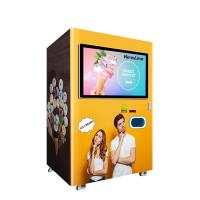 China 110V Coin Operated Ice Cream Vending Machines FCC Certified for sale