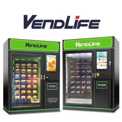 China Pizza Maker Fresh Food Vending Machines 1800W With 27inch Screen for sale
