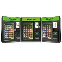 China 220V Automatic Hot Food Vending Machine Microwave Equipped DEX System for sale
