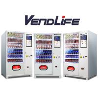 China New Model cuatm desigh Snack and Drink Combo Black  Vending Machine for Europe for sale