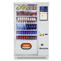 China Snacks and Drinks and Hot Fresh Ground Coffee  Vending Machine for sale