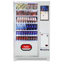 China Snacks and Drinks and Hot Fresh Ground Coffee  Vending Machine for sale