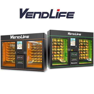 China Schools Refrigerated Vending Machines For Sandwiches 0.9T Weight DEX System for sale