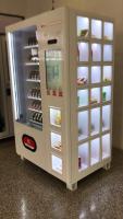 China Self Touch Screen Drink Snack Vending Machine USA banknote vending machines black  vending machine for sale