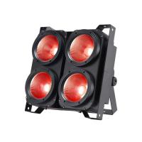 China 4x100w Cob Led Blinder Light RGBW 4in1 Stage Blinder Lights With Point Control for sale