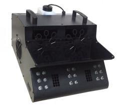 China Ac110v 2000w Stage Effect Machine Double Fan Led Bubble Machine for sale