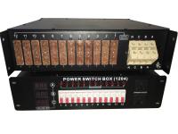 China Three phase input  12chX20A Power Dmx Switch Box with CE certification for sale