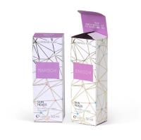 China Custom Double Side Print Cosmetic 10ml 30ml 50ml Essential Oil Dropper Bottle Paper Box Packaging for sale