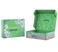 China Customized Color Folding Box White Cardboard Box Express Shipping Packaging Corrugated Box for sale