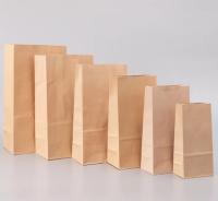 China Fashionable New Recyclable Reusable Kraft Paper Packaging Bags for sale