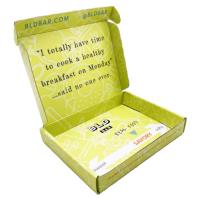 China Cardboard Paper Apparel Shipping Boxes Custom Logo Double Sides Printed Corrugated Shipping Packaging Box for sale